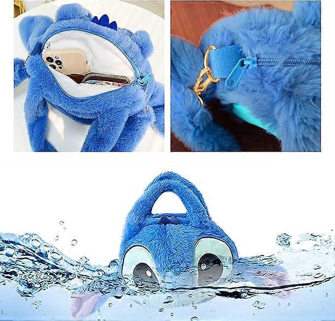 Stitch Backpack - Stitch Plush Backpack - Kids Shoulder Bag - Plush ...