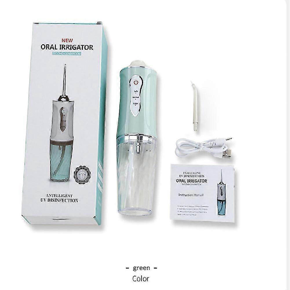Cordless Oral Irrigator Water Jet Dental Teeth Flosser Tooth Cleaner 1/ ...