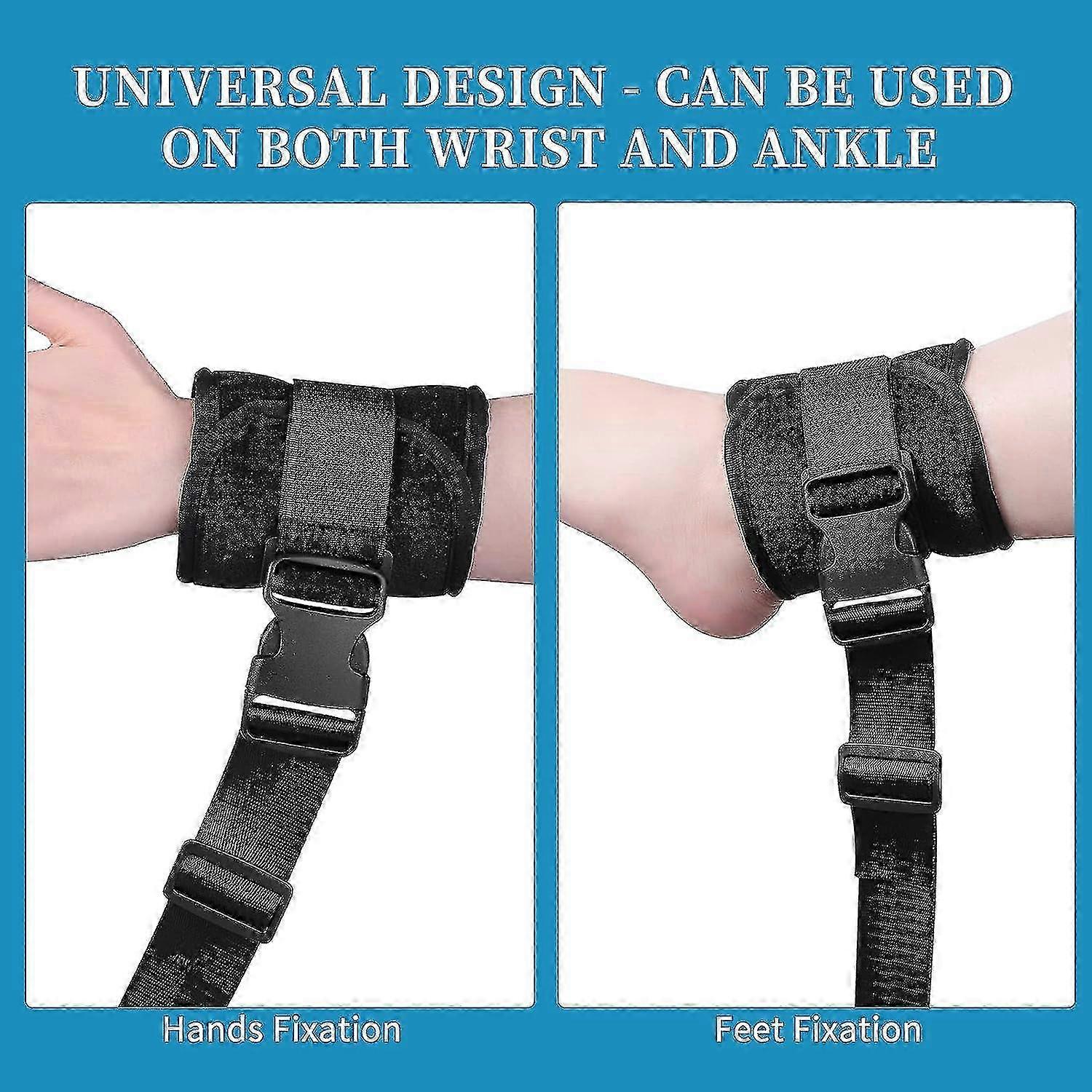 Patient Medical Restraints With Quick Release Buckle, Restraints Belts ...