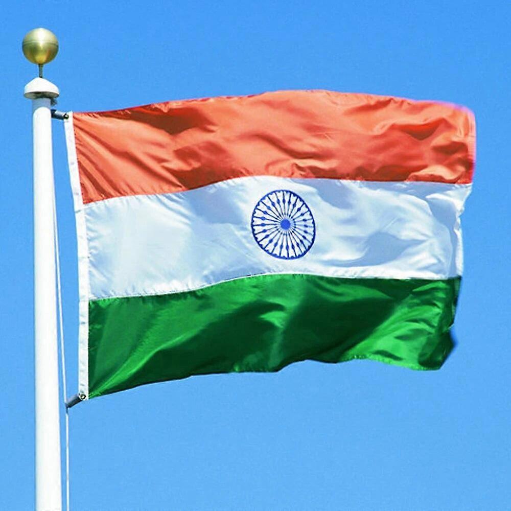 Wave 90X150cm IND IN The Republic of India Flag India Flag Banner ...