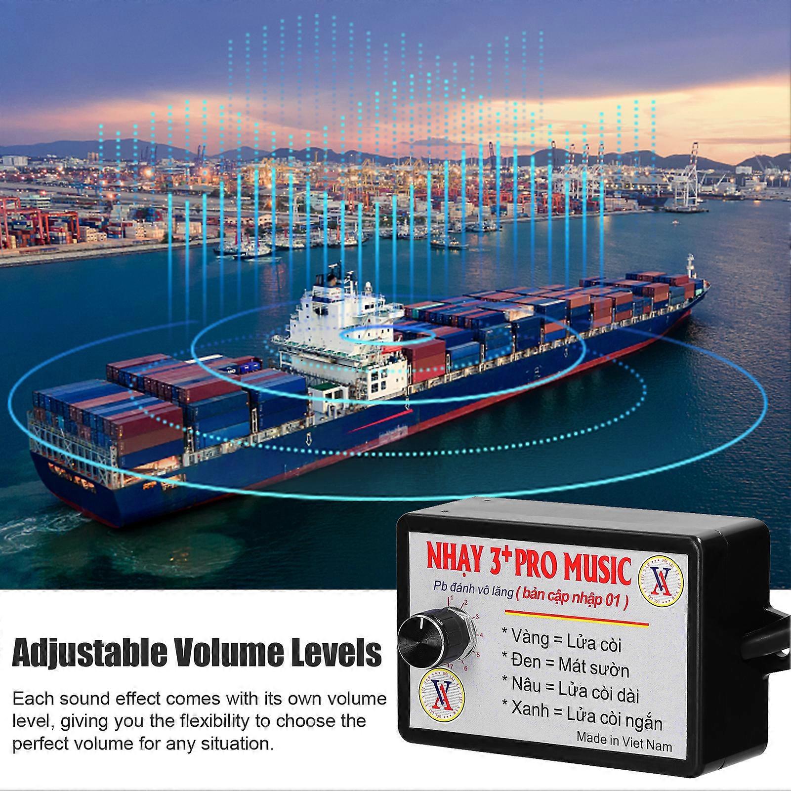 Car Horn Controller Electric Horn Speaker Sound Control Unit with 8 ...