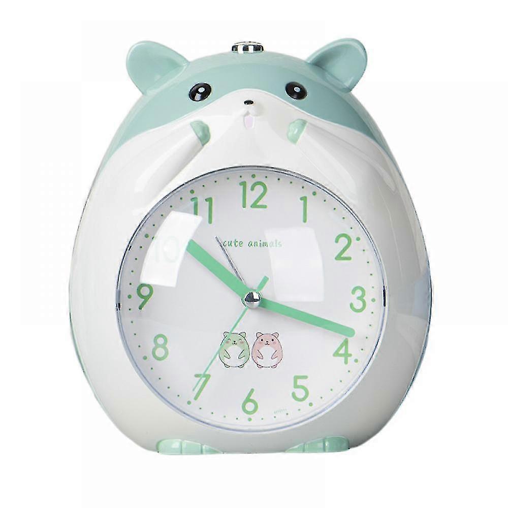 Children's Alarm Clock Cartoon Hamster Clock Night Light Boys And Girls ...
