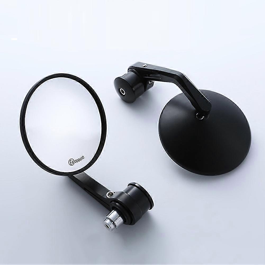 Motorcycle Mirror Sturdy Aluminum Alloy Rear View Mirror Handlebar End ...