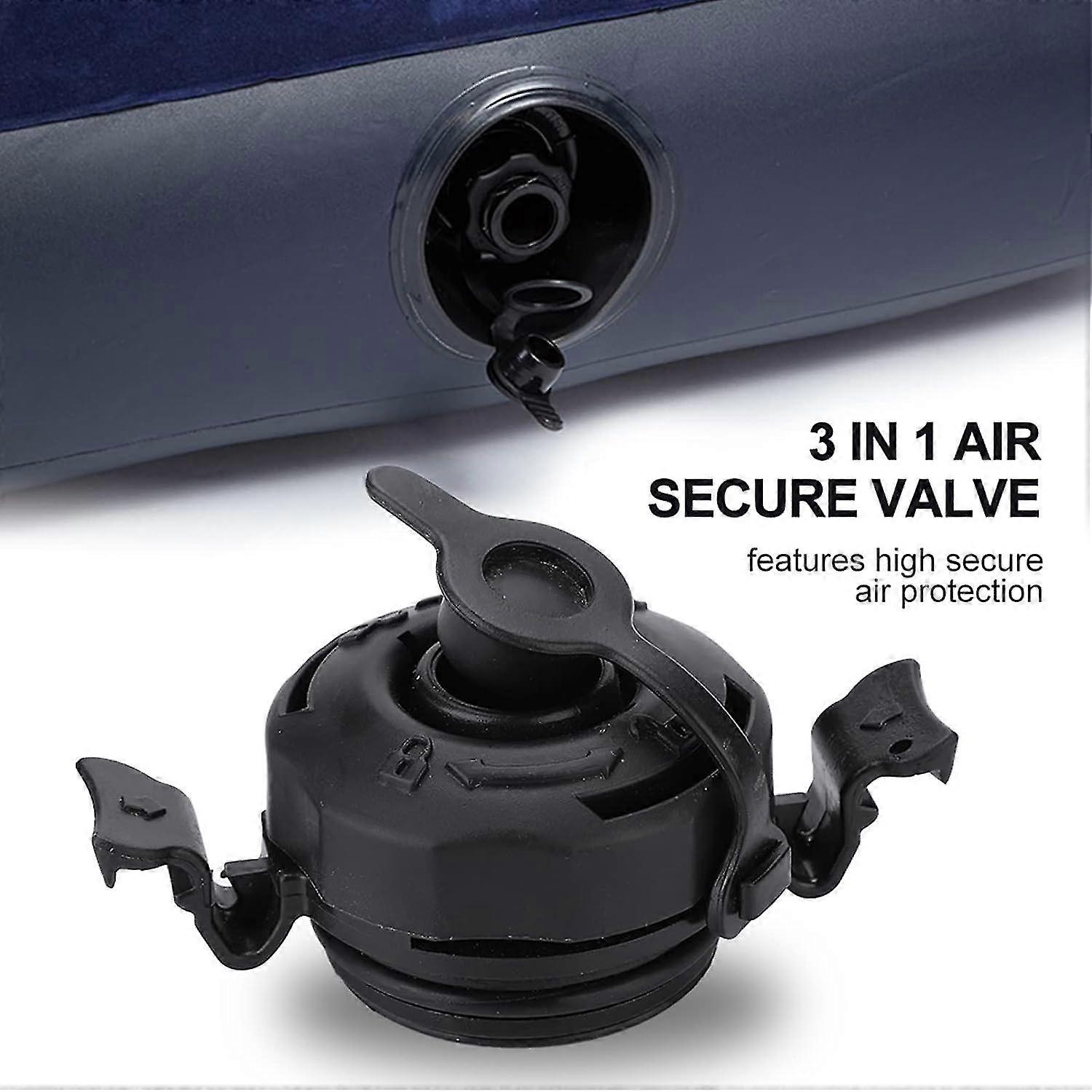 Inflatable Boat Air Valve, 3 in 1 Inflatable Valve Cap Inflation Plugs ...