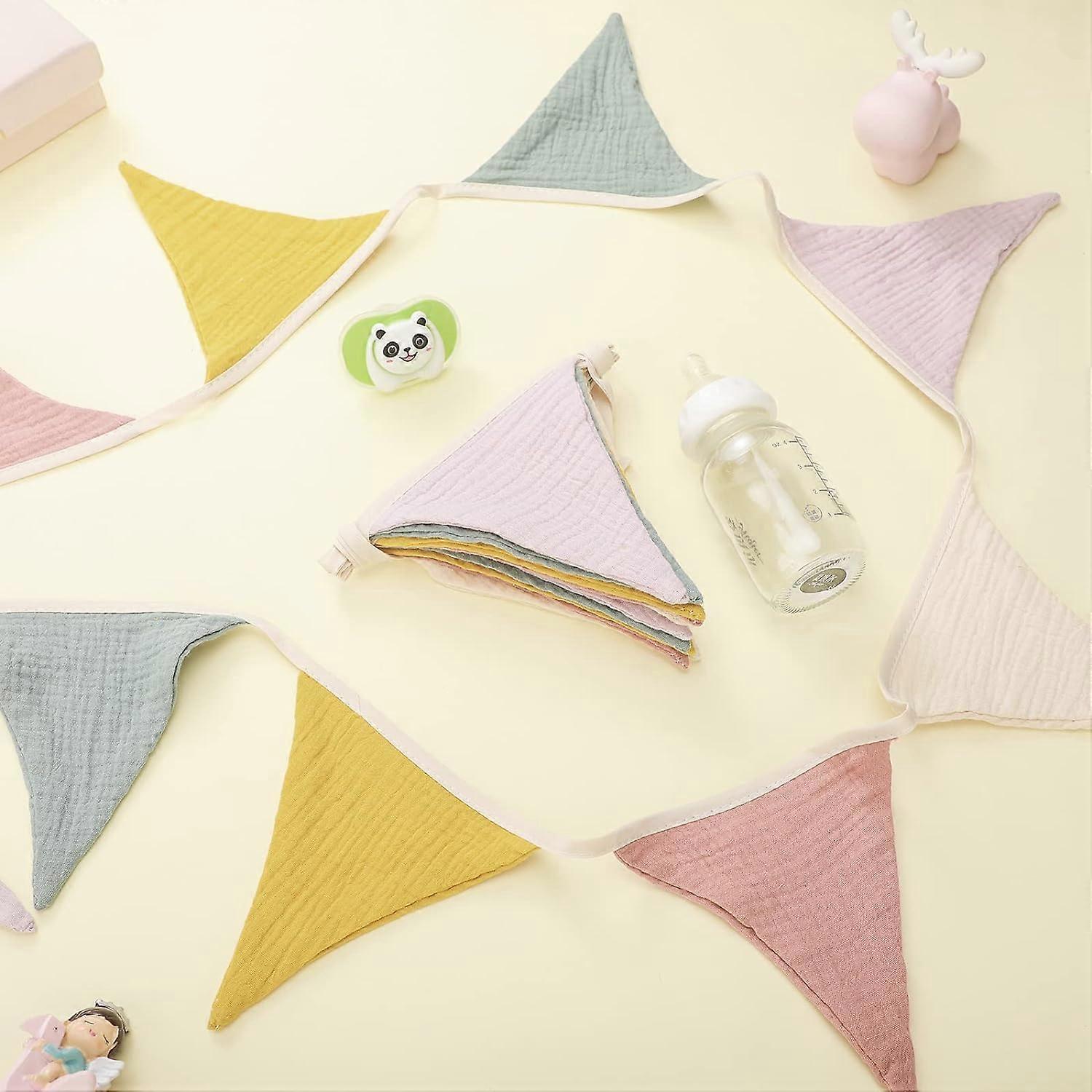 5.2 Meter Triangle Flag Banner, 2 Pieces Triangle Flag Banner Flying ...