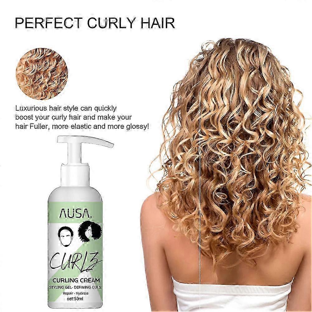 Curly Hair Volumizing Cream Anti Frizz Hair Conditioner Volume Hair ...