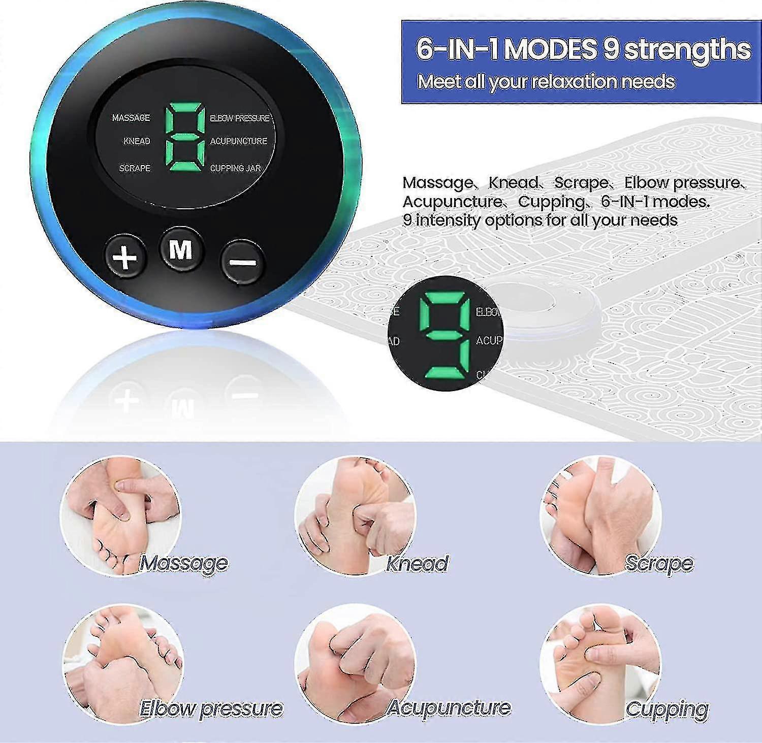 Ems Foot Massage, Electric Feet Massager, Ems Leg Reshaping Foot ...