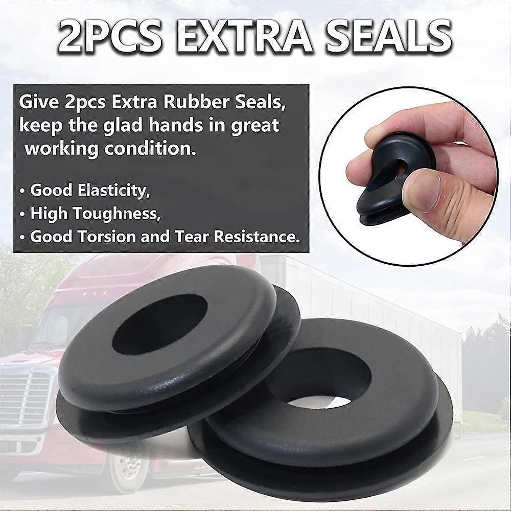 Universal Gladhand Emergency & Service Brake Air Hose Coupling ...