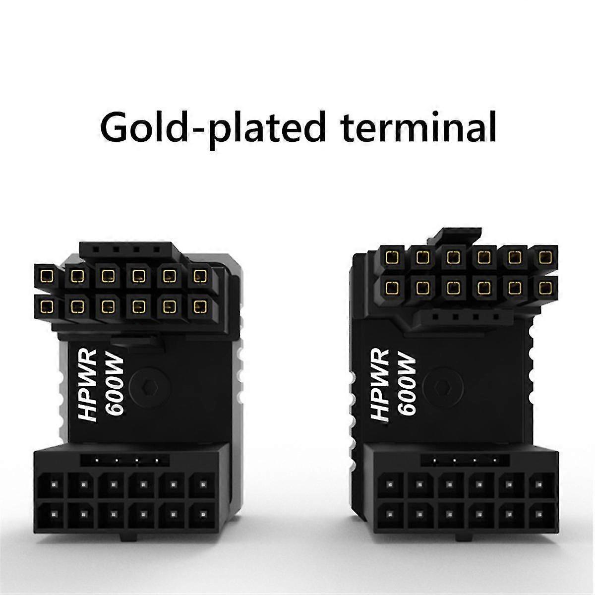 Power Supply Connector 16pin(12+4pin) Atx3.0 12vhpwr 600w Gpu 180 ...
