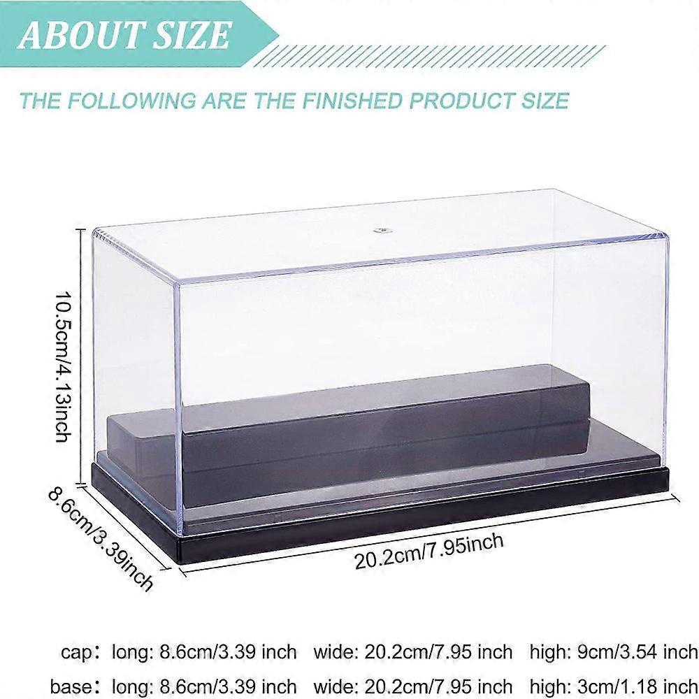 Clear Acrylic Display Case Box Dupstproof Protection Showcase with ...