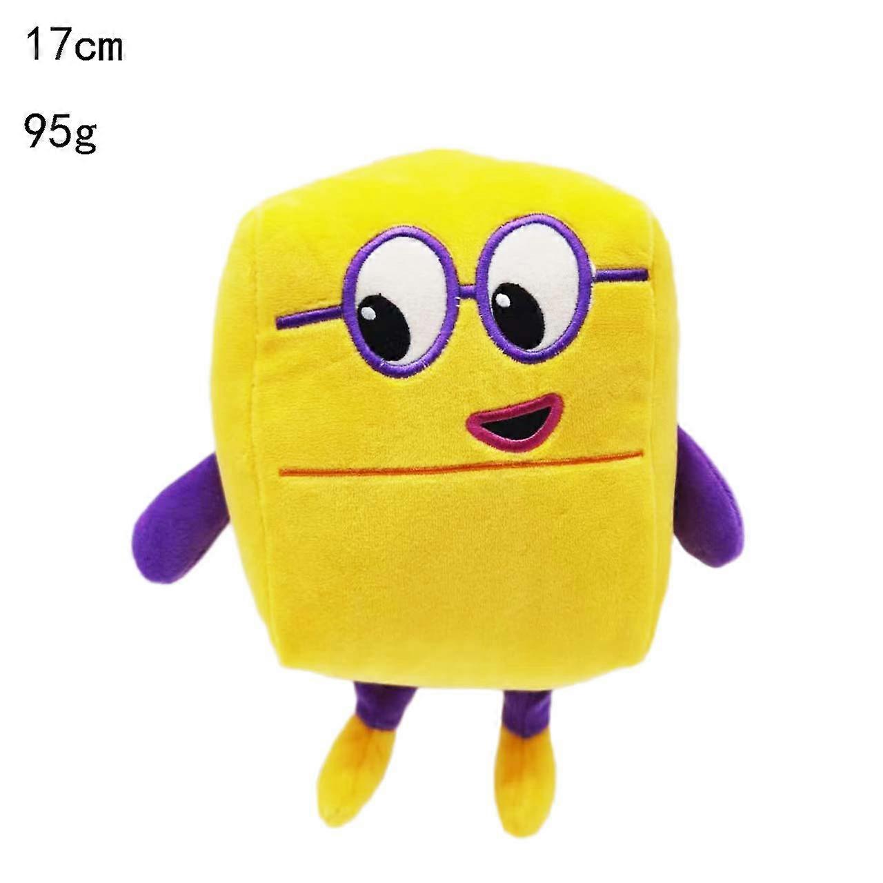 Number Blocks Stuffed Model Dolls Cartoon Anime Digit Figures Soft Toys ...