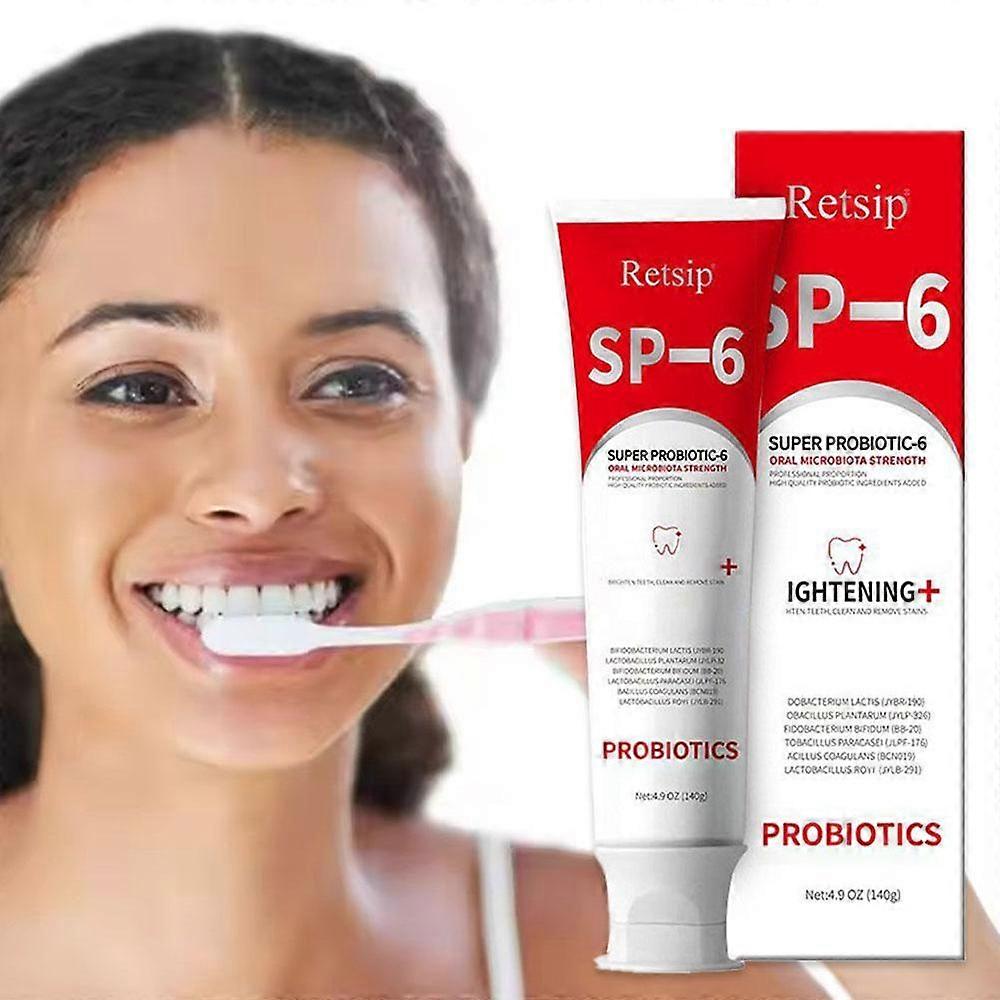 Probiotic Toothpaste Fresh Breath & Whitening Teeth Protects Gums ...