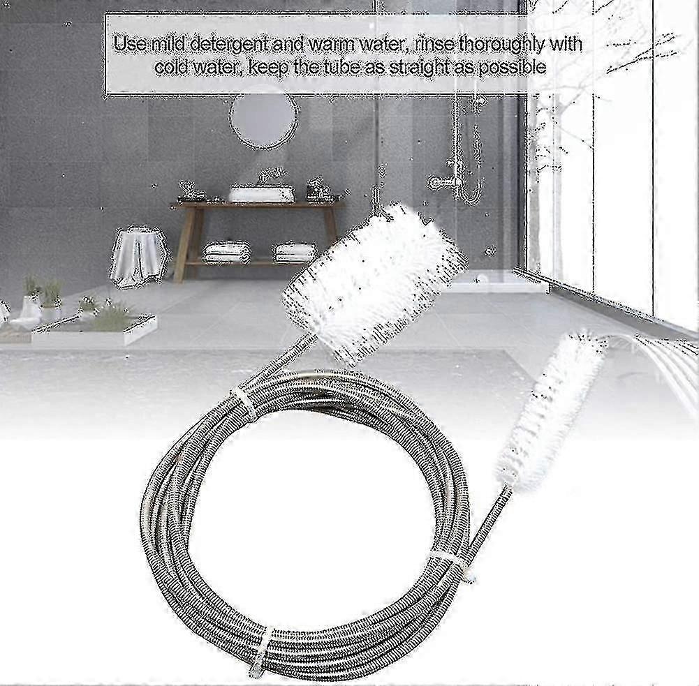 Cleaning Brush For Water Pipes, Flexible Drain Brush, Stainless Steel ...