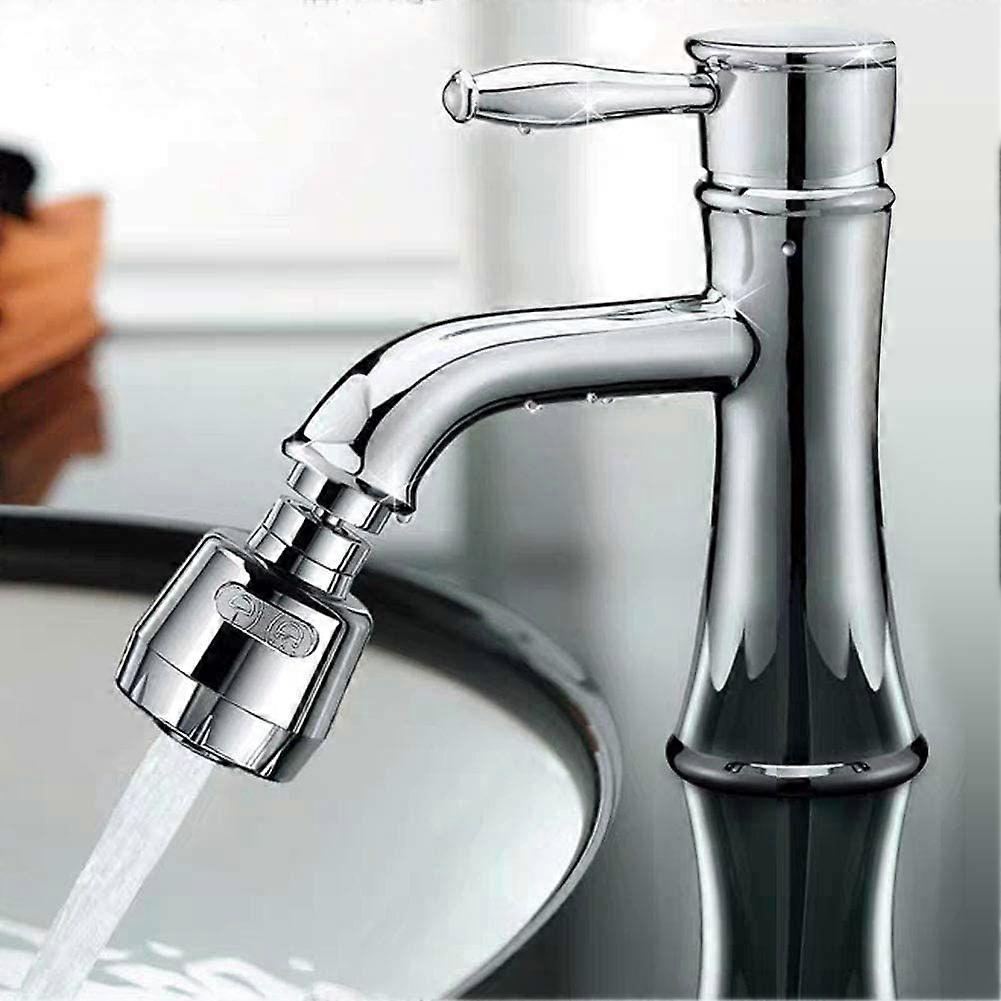 Water Swivel Faucet,360 Rotatable Spray Head Adapter Kitchen Swivel Tap ...