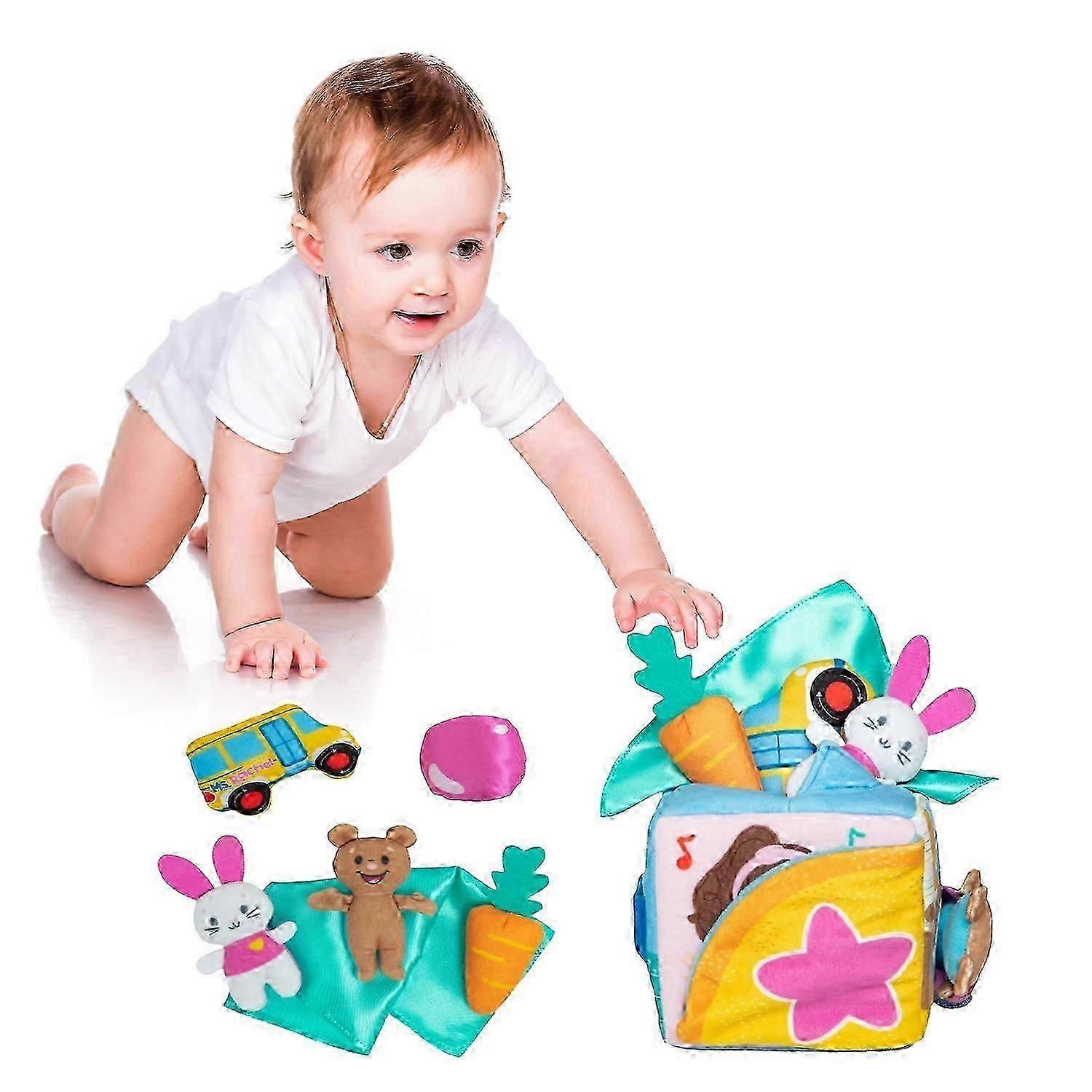 Ms. Rachel Learning Box Stuffed Toys Set for Babies Sensory Activities ...