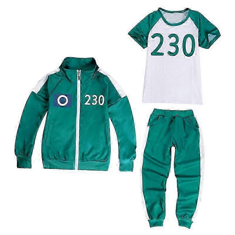 Squid Game 2 Player Cosplay Costume Tracksuit Complete Clothing Set ...