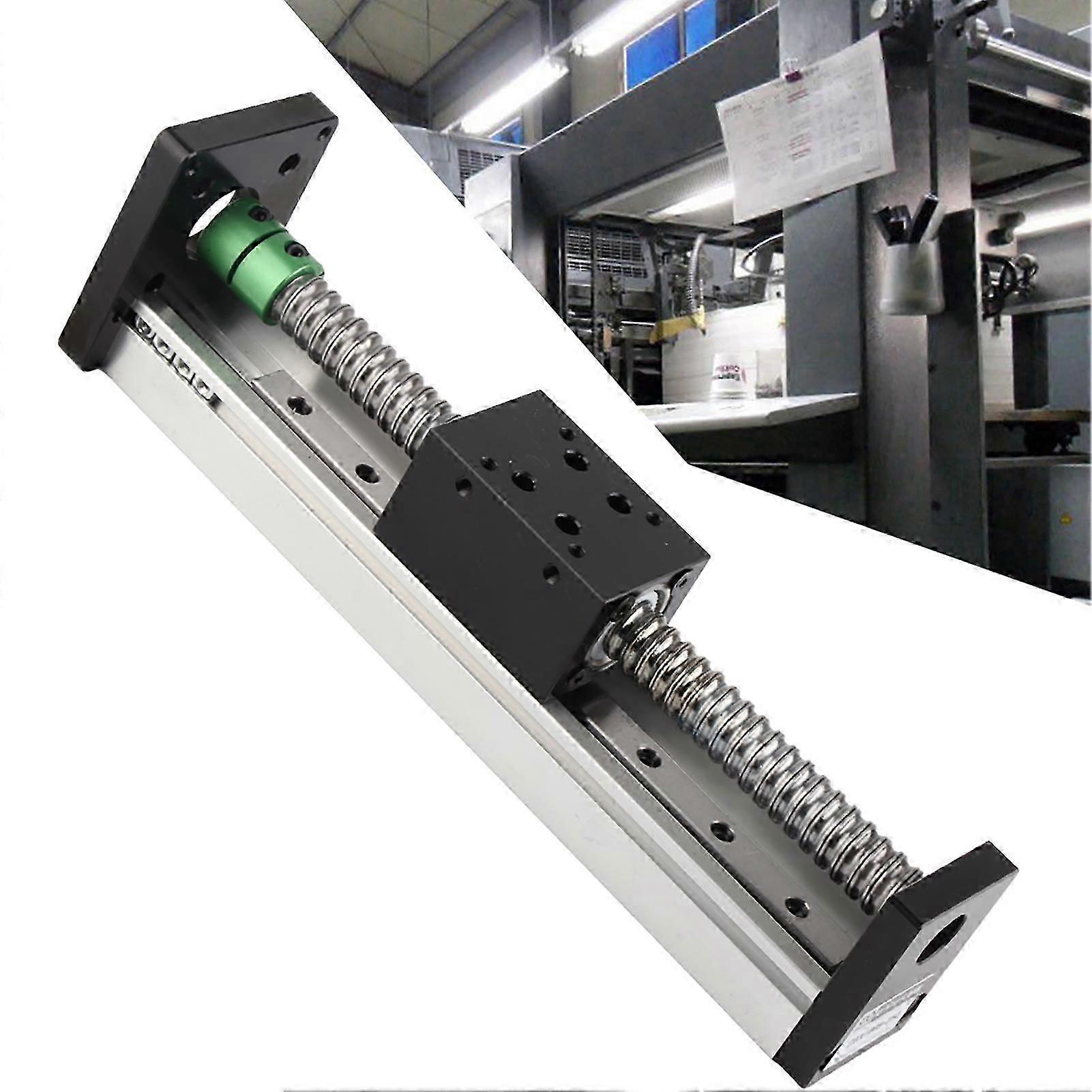 Precision Sliding Table Ball Screw Linear Stage Slide Effective Stroke 150mm for NEMA 23 Motor ...