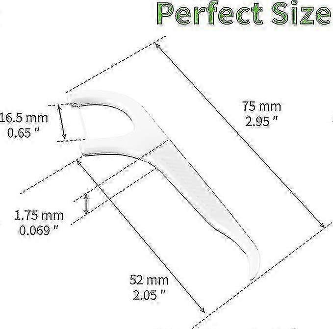 Floss Sticks Dental 100pcs, Triple Clean Advanced Clean Dental Floss ...