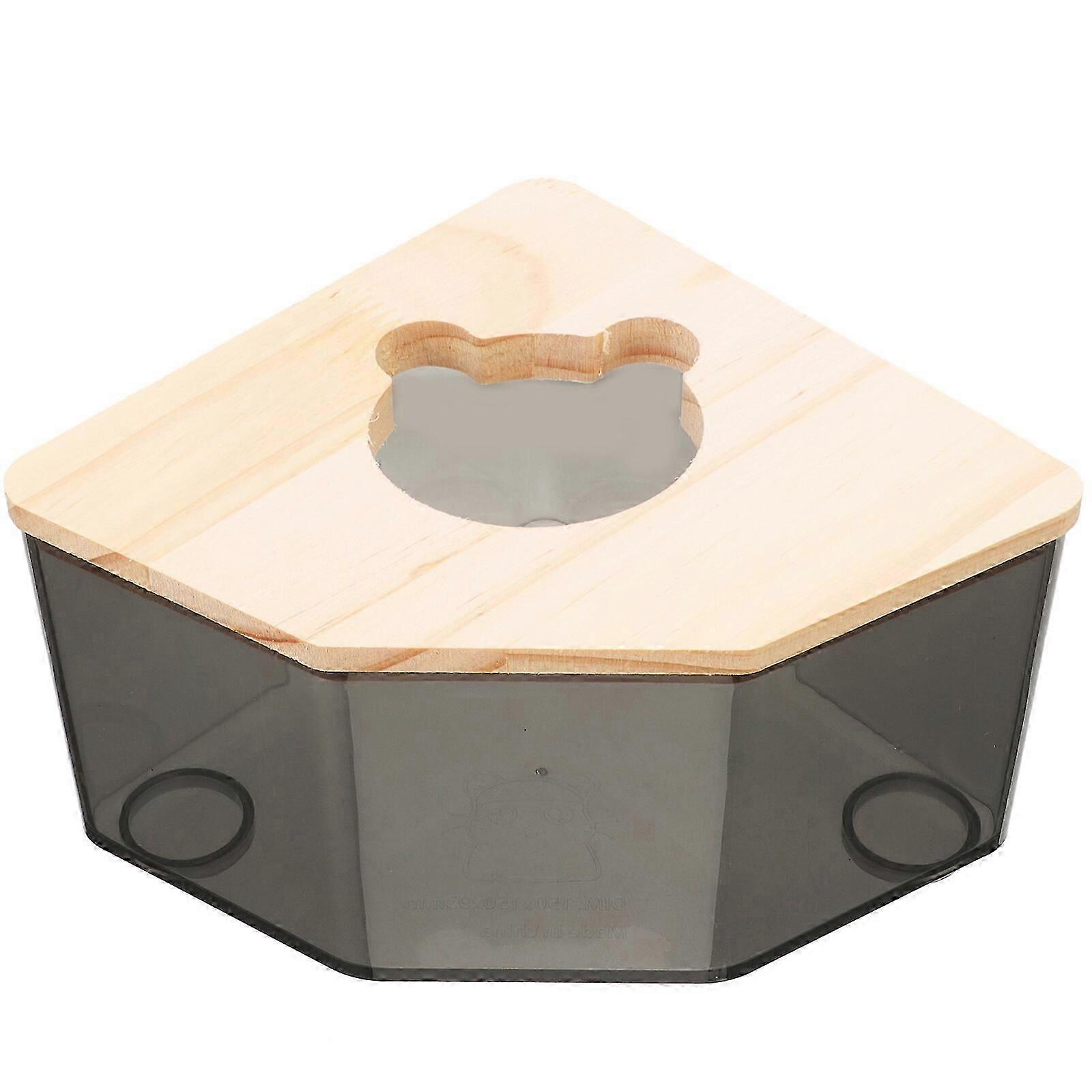 Hamster Sand Bathroom Chinchilla Sand Bath Box Toilet Pet Sand Bath Box ...