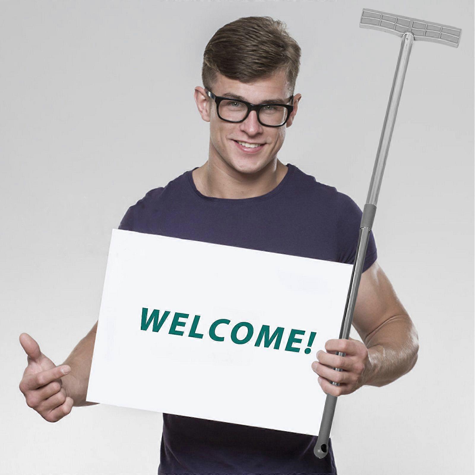 Handheld Sign Holder Stainless Steel Billboard Airport Pick-Up Sign ...