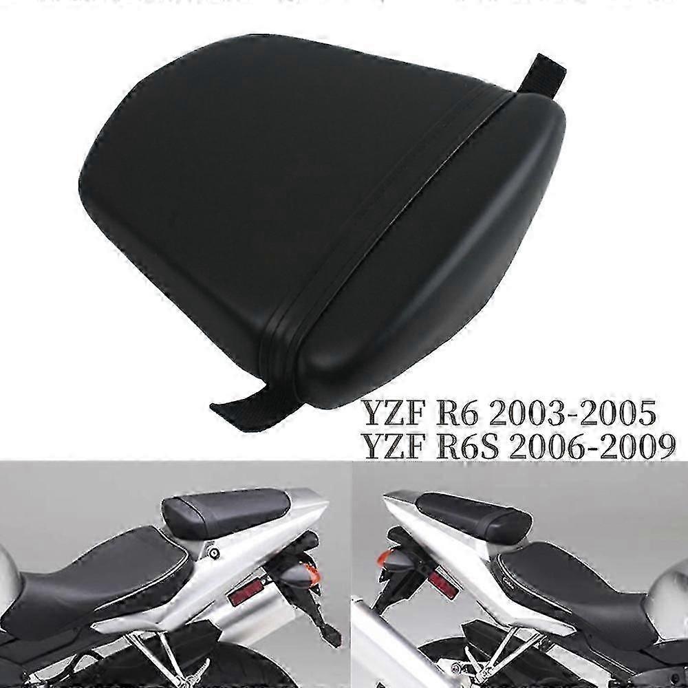 Black Motorcycle Rear Passenger Pillion Seat for YZF R6 2003-2005 YZF ...