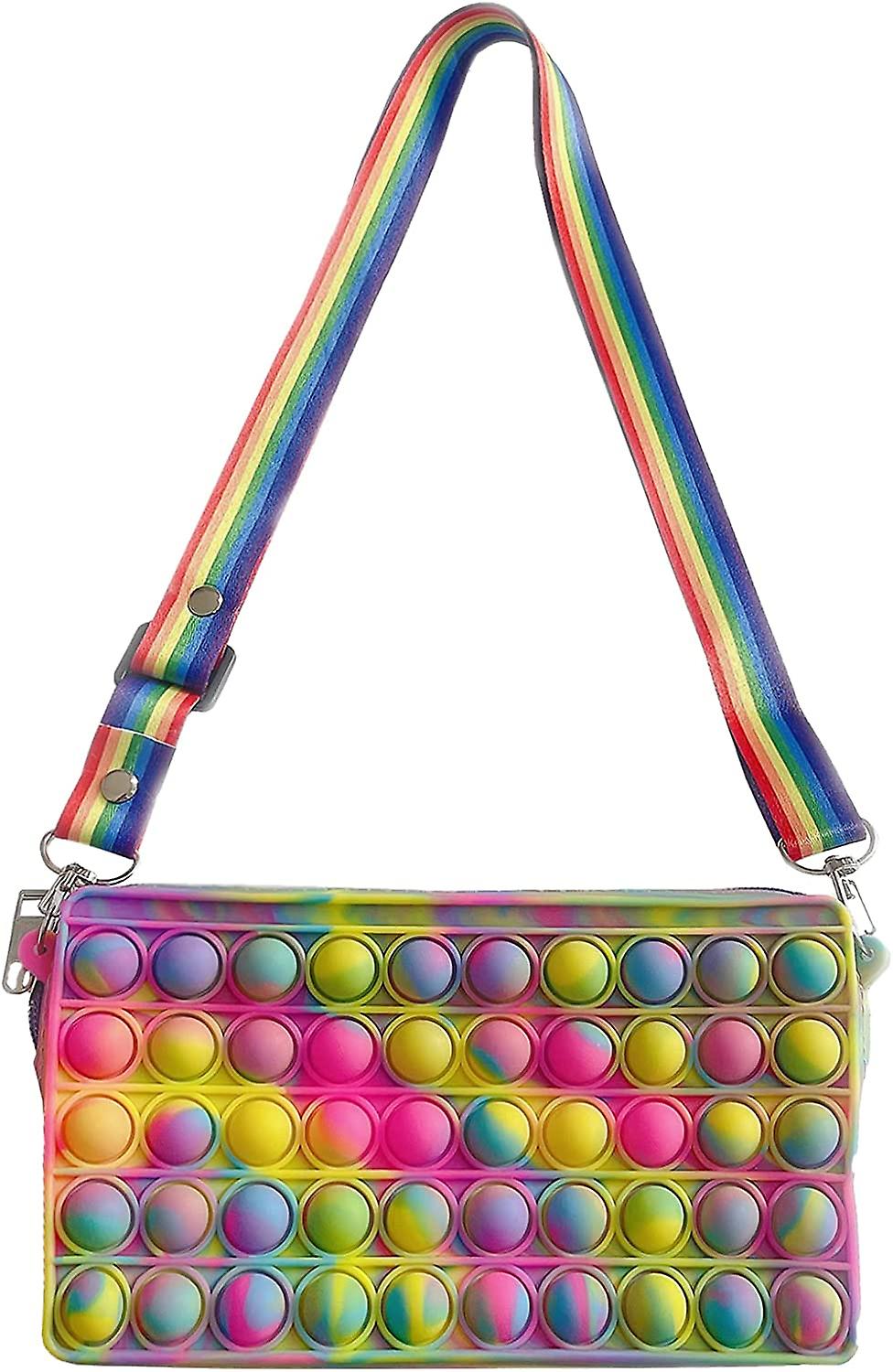 Pop It Purse Fidget Pop It Bag For Girls Women Pop It Bags Pop It ...