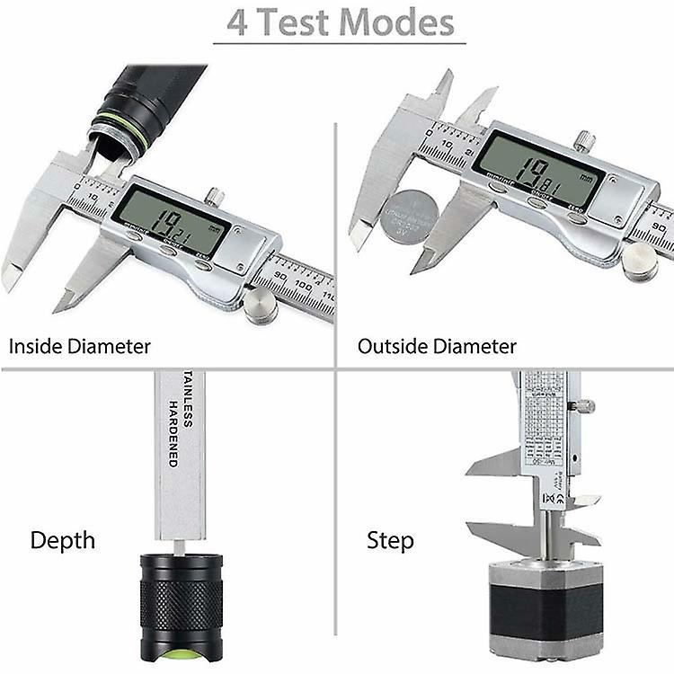 Digital Vernier Caliper 150mm, Accurate Measurements And Easy Reading ...
