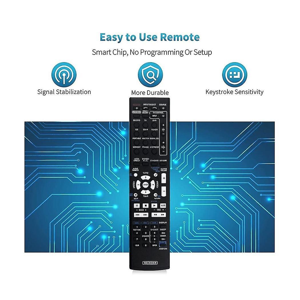 Axd7565 Replace Remote For Pioneer Vsx-324-k Axd7565 Vsx-819h Vsx-828-s Vsx-921 Home Theater ...