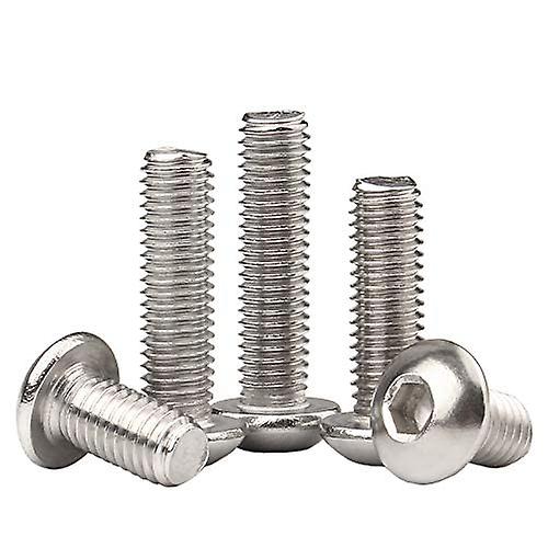 M3/M4/M5/M6/M8/M10 Pan Head Screws A2 Stainless Steel | Fruugo UK