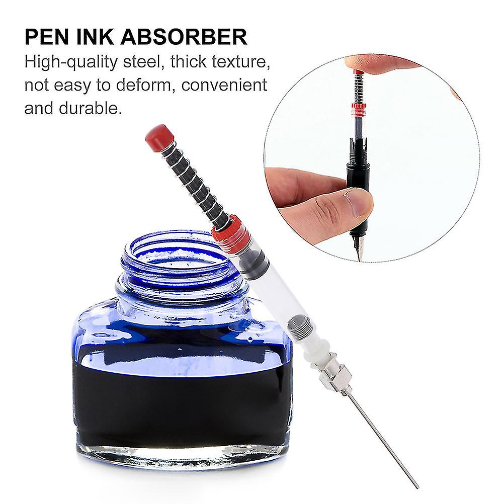 9pcs Fountain Pen Filler Pen Ink Auxiliary Absorber Ink Pen Device ...