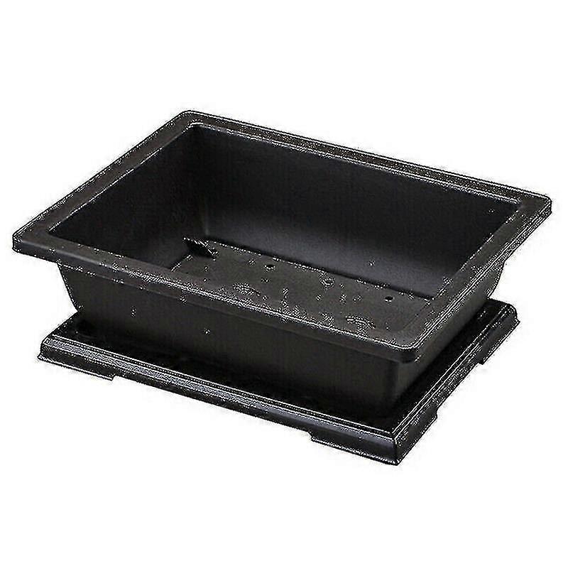 Large Flower Pot Rectangle Bonsai Nursery Planter 29x21x10.5cm | Fruugo UK