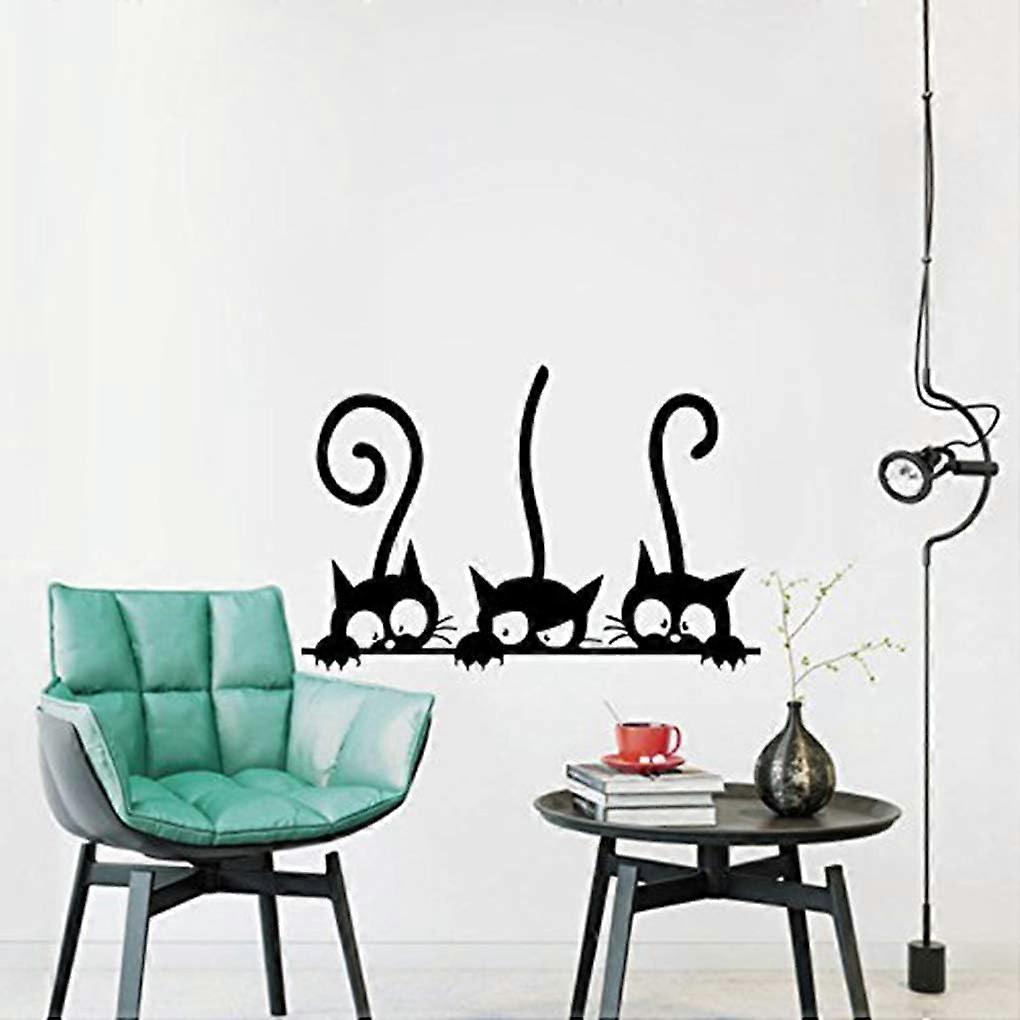 Adhesive e Cartoon Cat Wall stickers,e wall decals,Adhesive Stickers ...