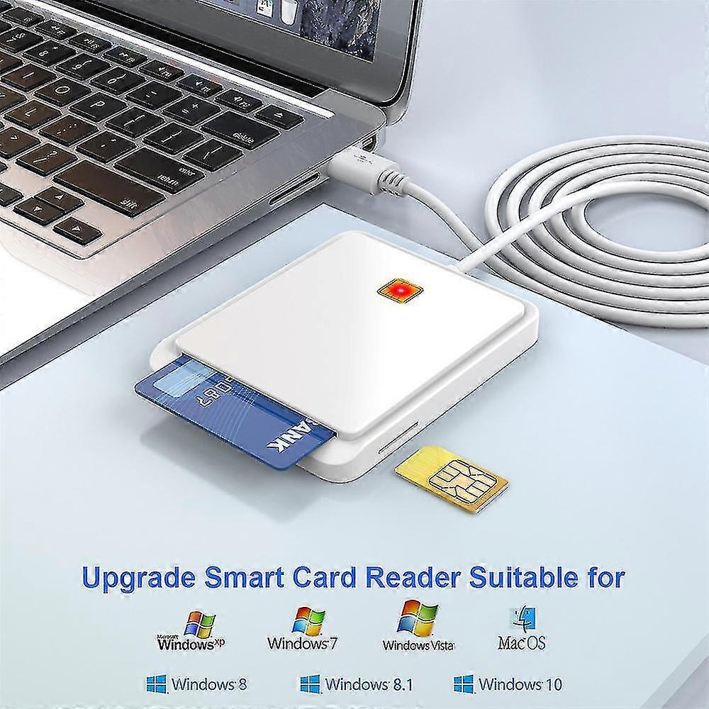 Multi-function Sim Smart Card Reader Tax Declaration Cac Id Card Reader ...