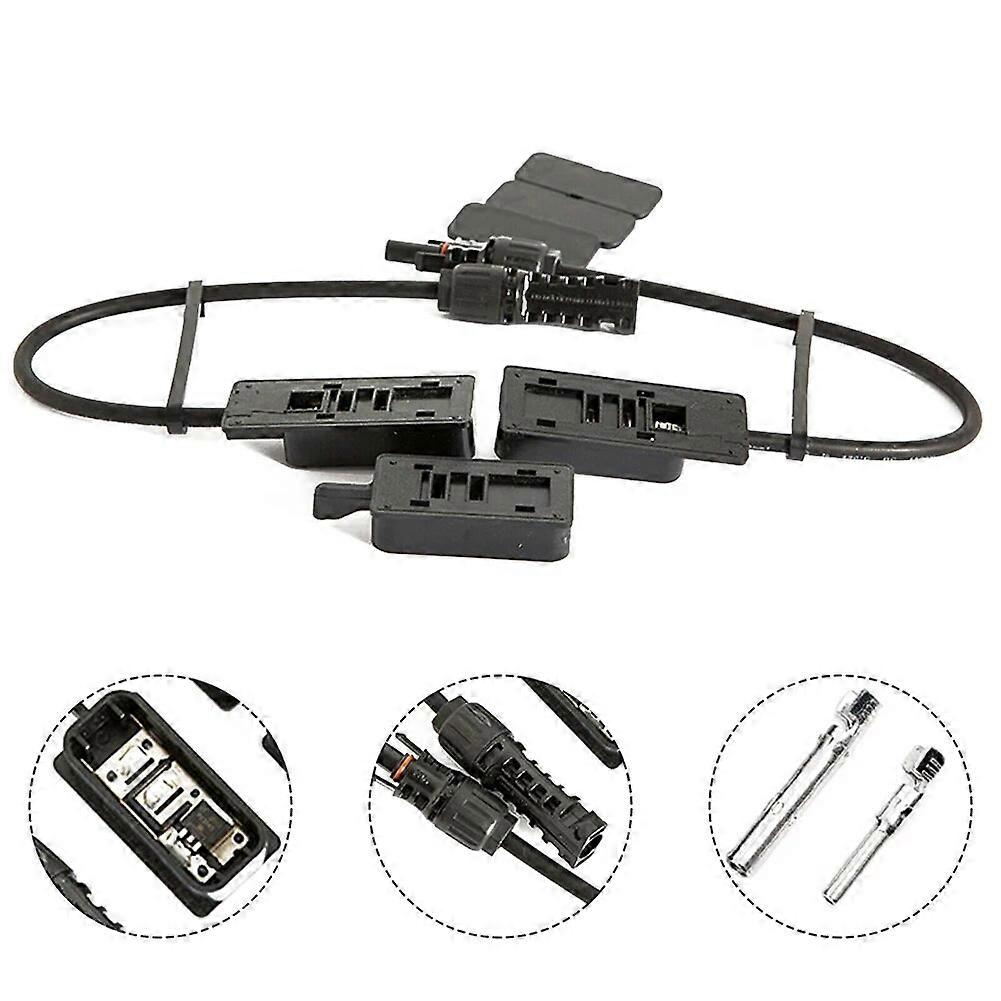 Solar Panel 3-Split Junction Box 1500V/30A IP67 Photovoltaic Module Confl Solar PV Junction Box ...