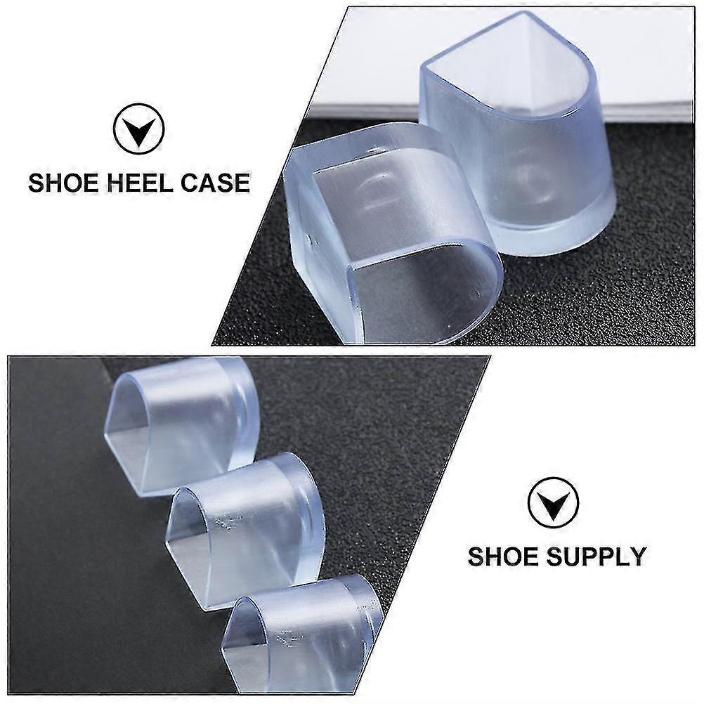 12 Pairs Women Pumps High Heel Protection High Heel Replacement Tip ...