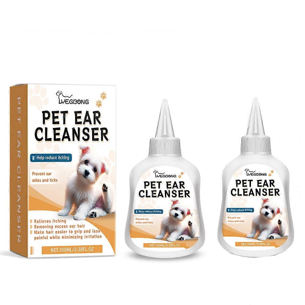 Pet Ear Drops, Efficient Ear Mite Solution, Cat & Dog Universal Ear ...