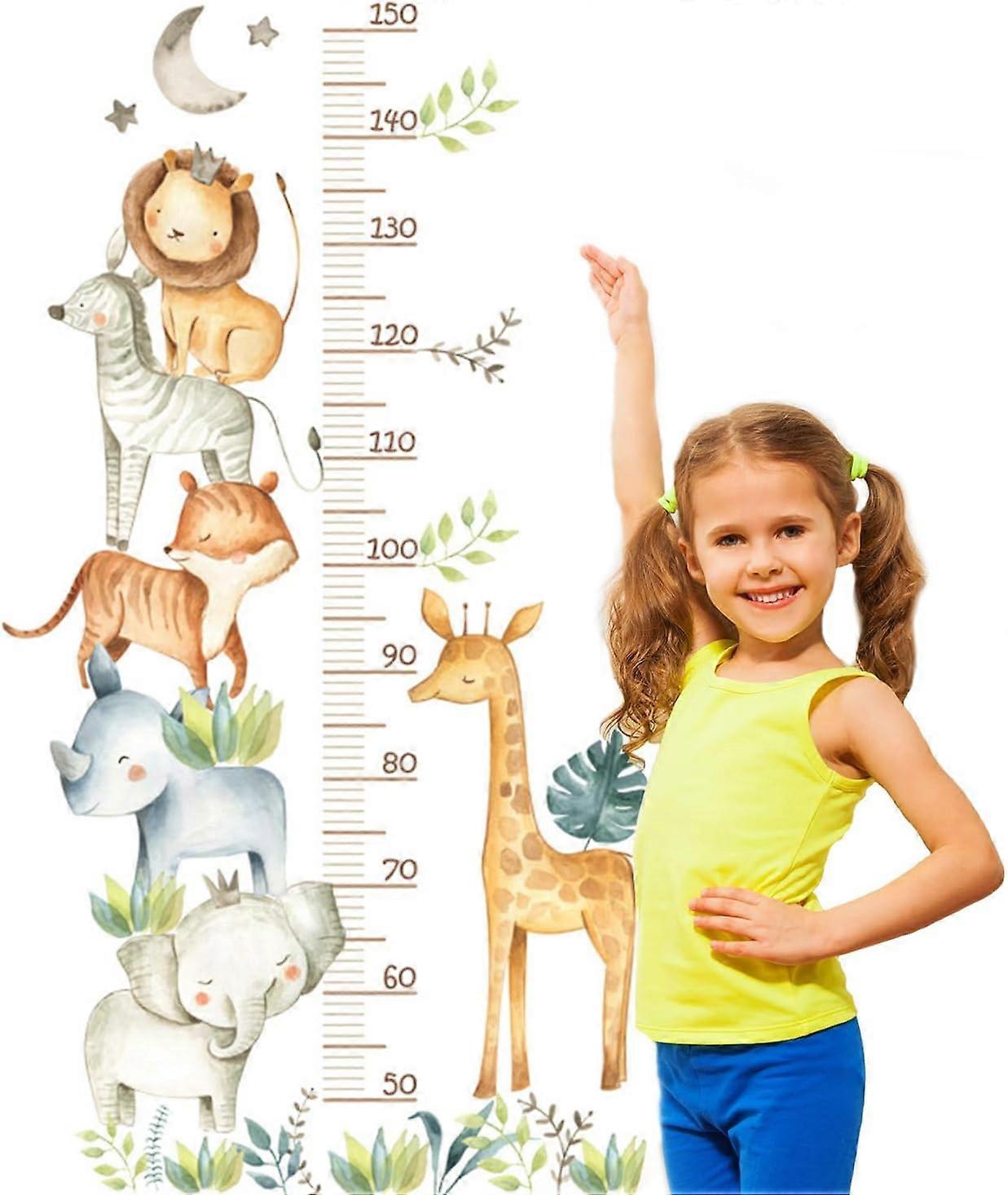 Height Chart Child Wall Sticker, 50-150 cm Height Chart for Children ...
