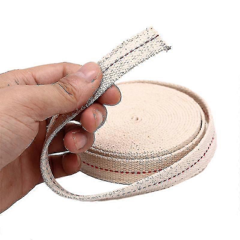 4.5m Kerosene Lamp Wick Braided Cotton Wick Flat Oil Lamp Wick For Oil ...