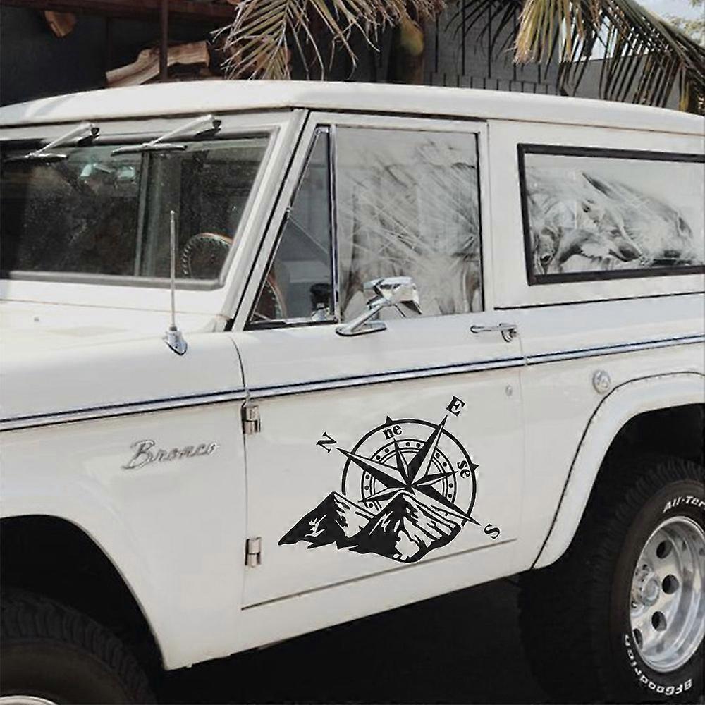 Cartoon Compass Car Sticker for The Cars Decals Camp Compass Vinyl Auto ...