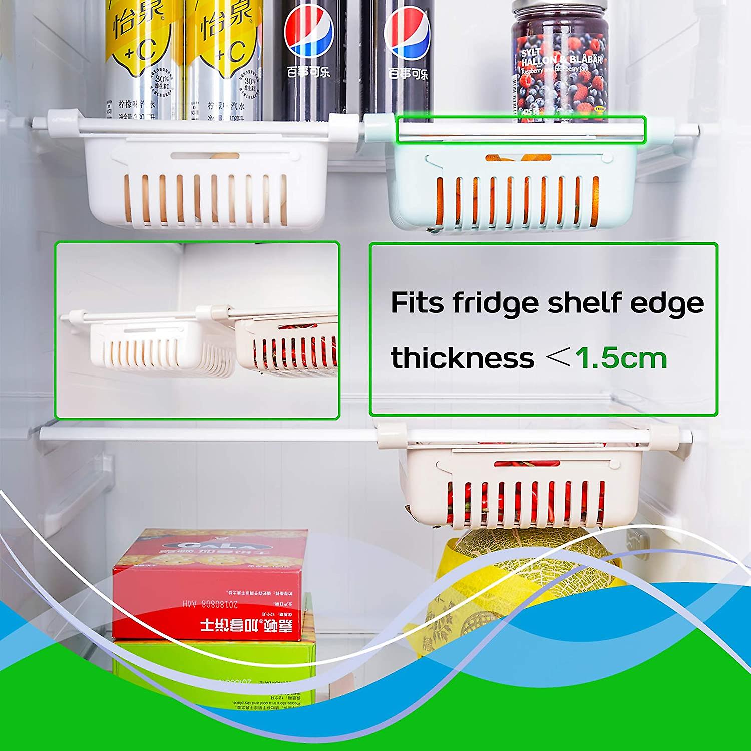 Pop-up Fridge Fridge Storage Box With Organizer Drawer Fridge Storage ...