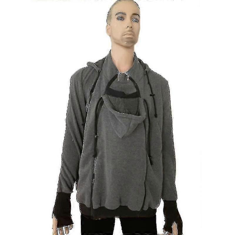 Fashionable Multifunctional 3 In 1 Dad Kangaroo Jacket Sweatshirt ...