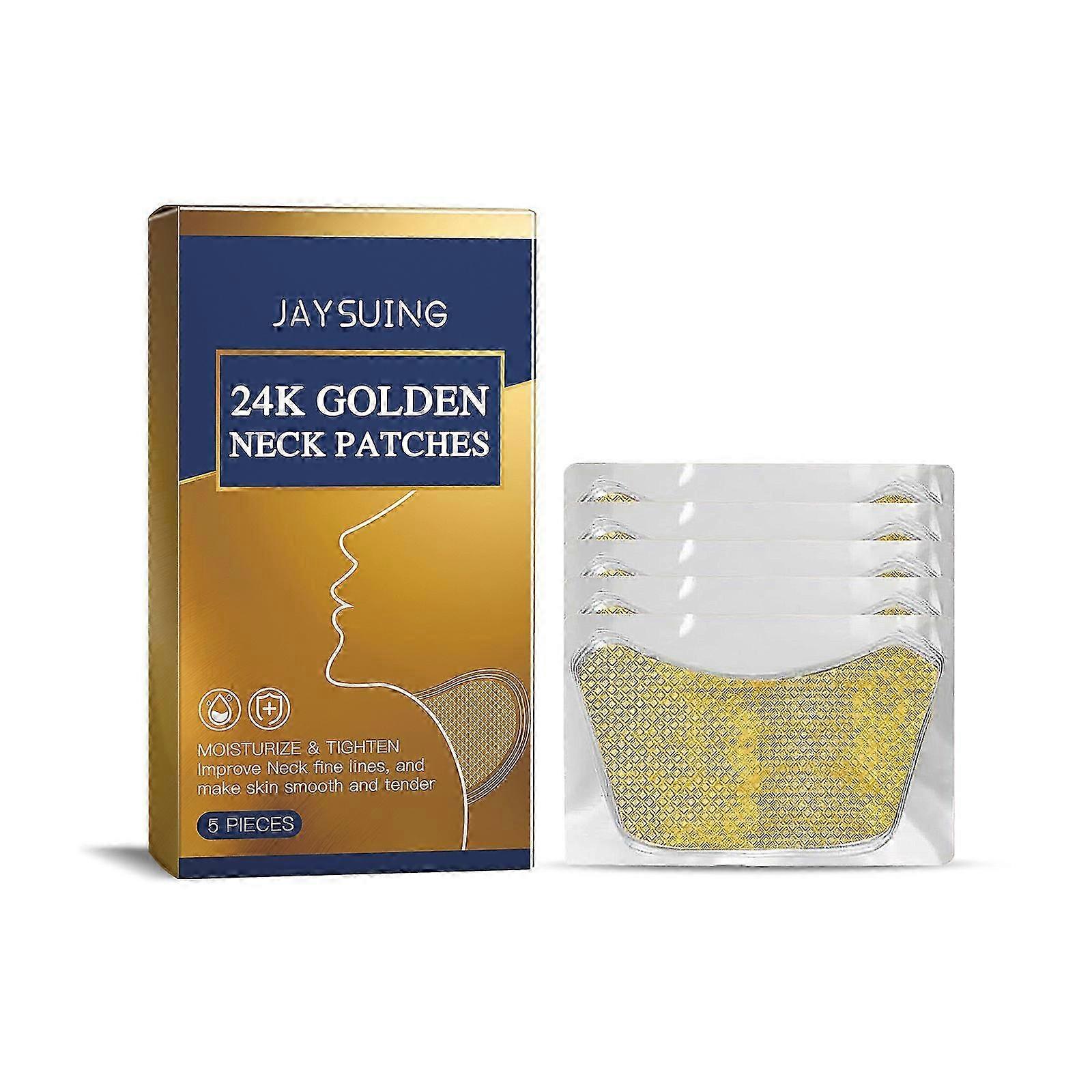 Neck Wrinkle Patches, 24K Gold Collagen Neck Fine Line Pads, Firming Tightening & Moisturizing ...