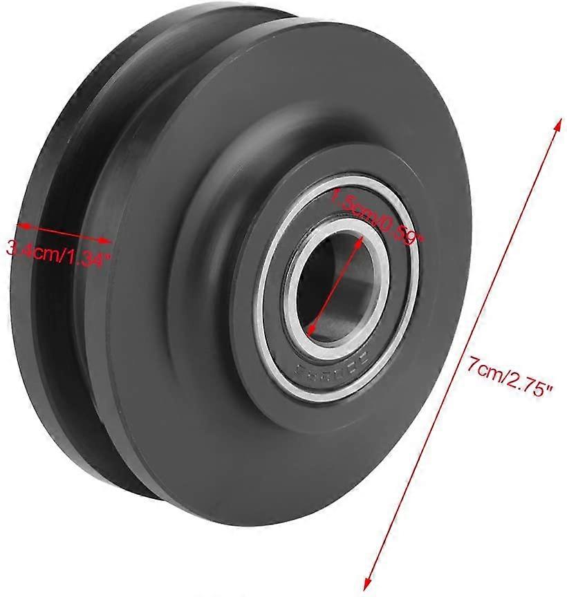 Sliding casters, barn door, hardware | Fruugo UK