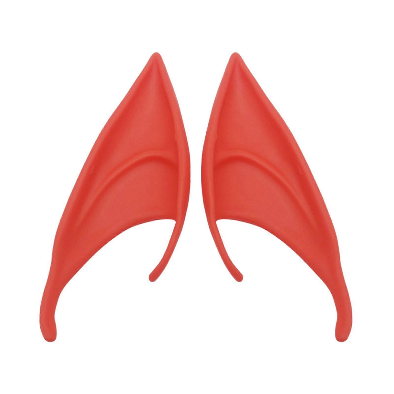 Fairy Ears Halloween-Cosplay Costume Latex Elf Ears Angel Elven Elf ...