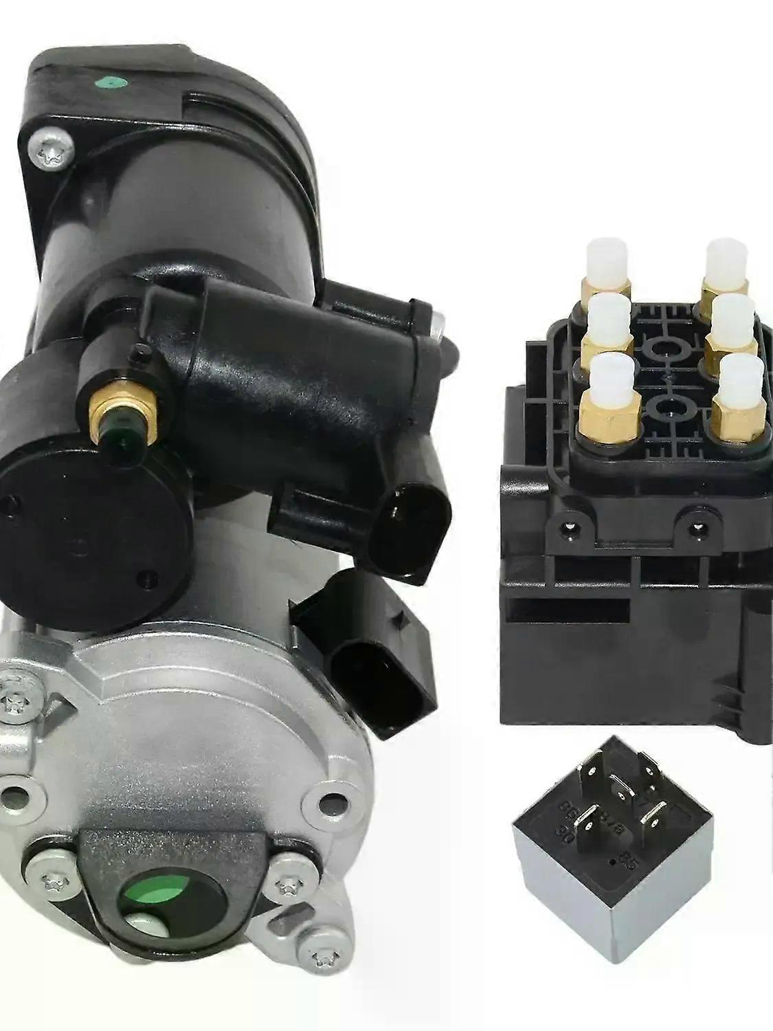 AP02 New Compressor + valve block air suspension for Mercedes-Benz W164 ...