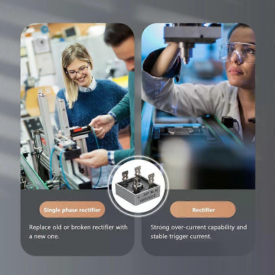 Bridge Rectifier, 5 PCS 1000V Full Wave Metal Case Rectifier | Fruugo UK