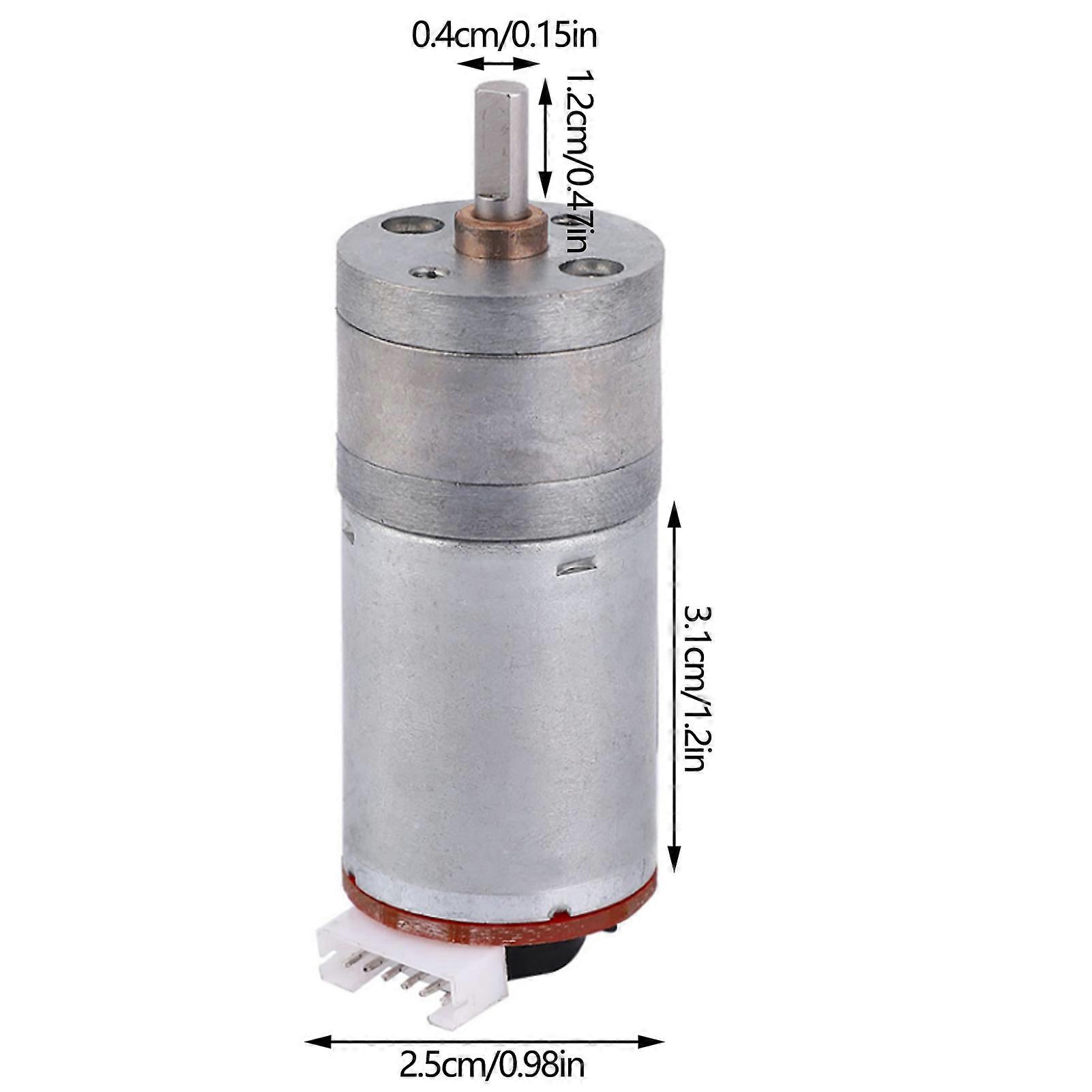 DIY Encoder Gear Motor Kit 65mm Wheel DC 12V 130RPM with Bracket ...