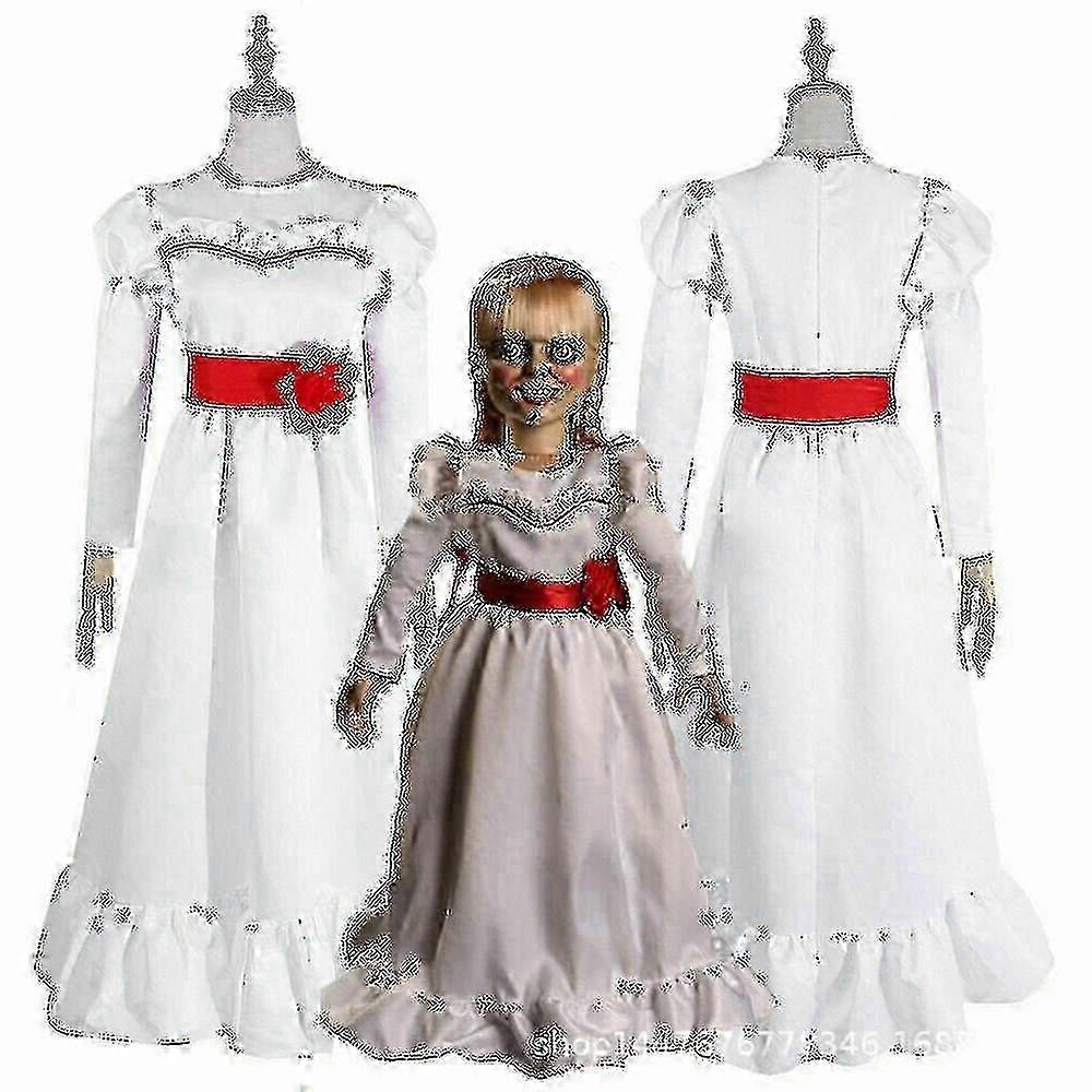 25-26 Annabelle The Conjuring-dukkekostume til børn og voksne ...