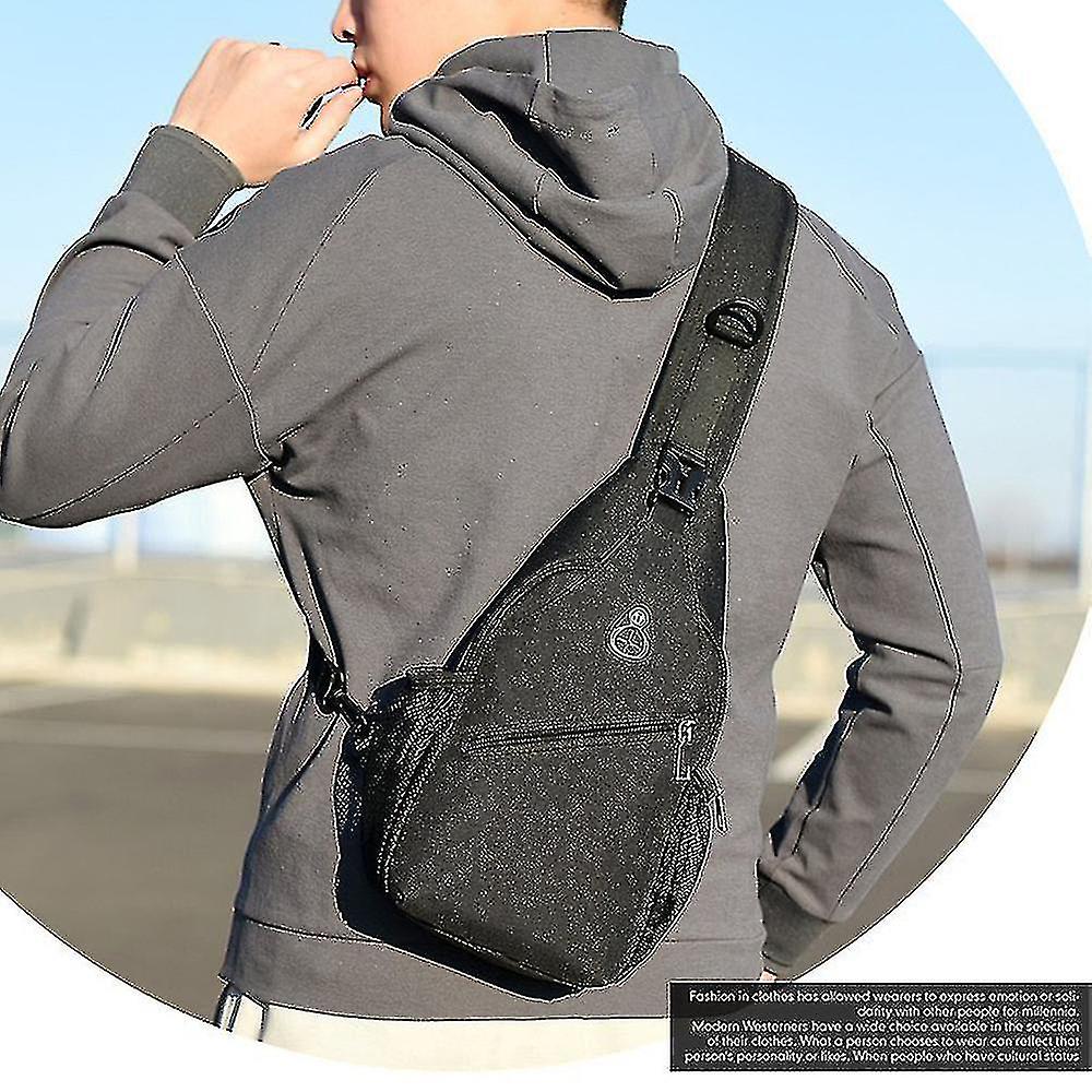 Sling Backpack,chest Bag Shoulder Crossbody Bag For Men Women | Fruugo UK