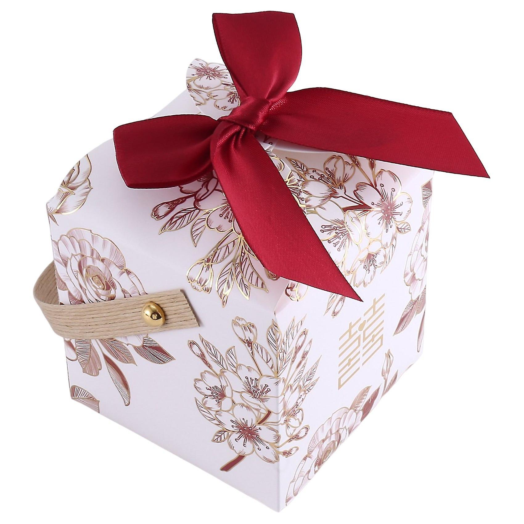 20pcs Wedding Party Favor Boxes Wedding Boxes Bags With Ribbons ...